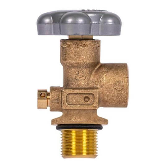 Nitrogen | Argon | Helium Valve - CGA580 - 1.125" UNF - Cavagna | Gas ...