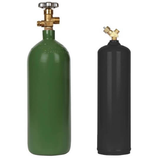 New 250 cuft Steel Oxygen Cylinder | Gas Cylinder Source