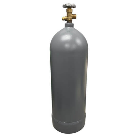 Recertified 20 lb Steel CO2 Cylinder With Boot | Gas Cylinder Source